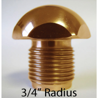 Full Radius Nozzle Tips Fast Heat Transfer Copper Alloy